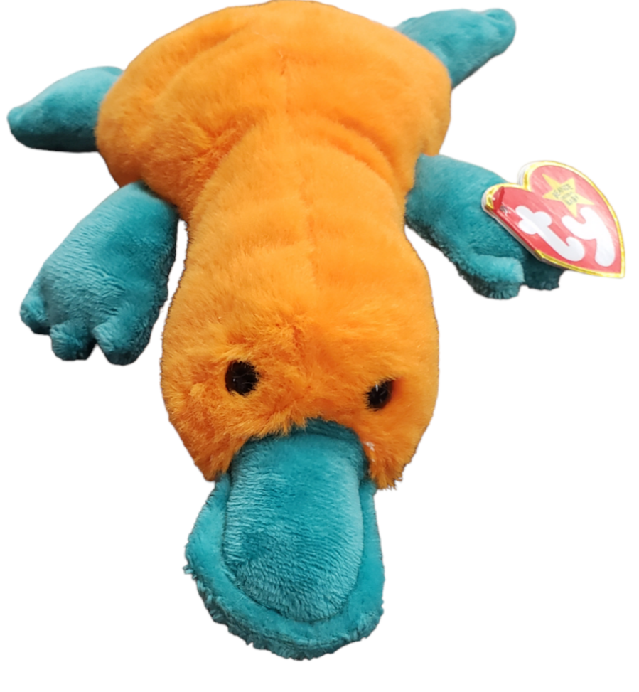 Ty Specialty 30th Anniversary Patti the Platypus II Beanie Babies ...