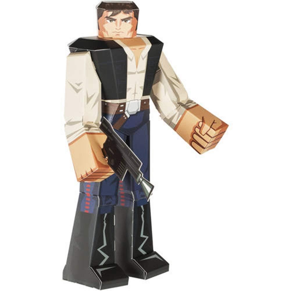12" Han Solo Star Wars Papercraft Action Figure-Freedomdaysales.com ...