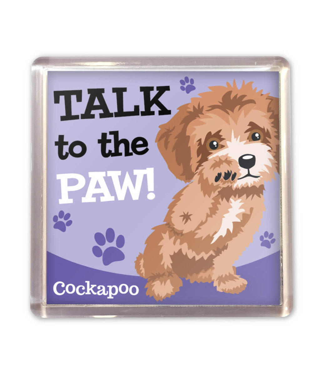 History & Heraldry - Wags Whiskers Magnet - Cockapoo – Funtime Toys and ...
